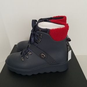 Shoes | Coach Rubber Boots With Insert Sock | Poshmark
